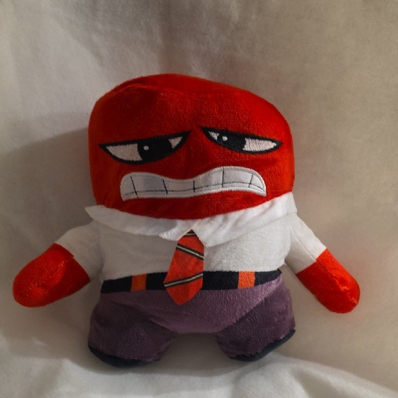 Disney | Toys | Disney Inside Out Anger Plush | Poshmark